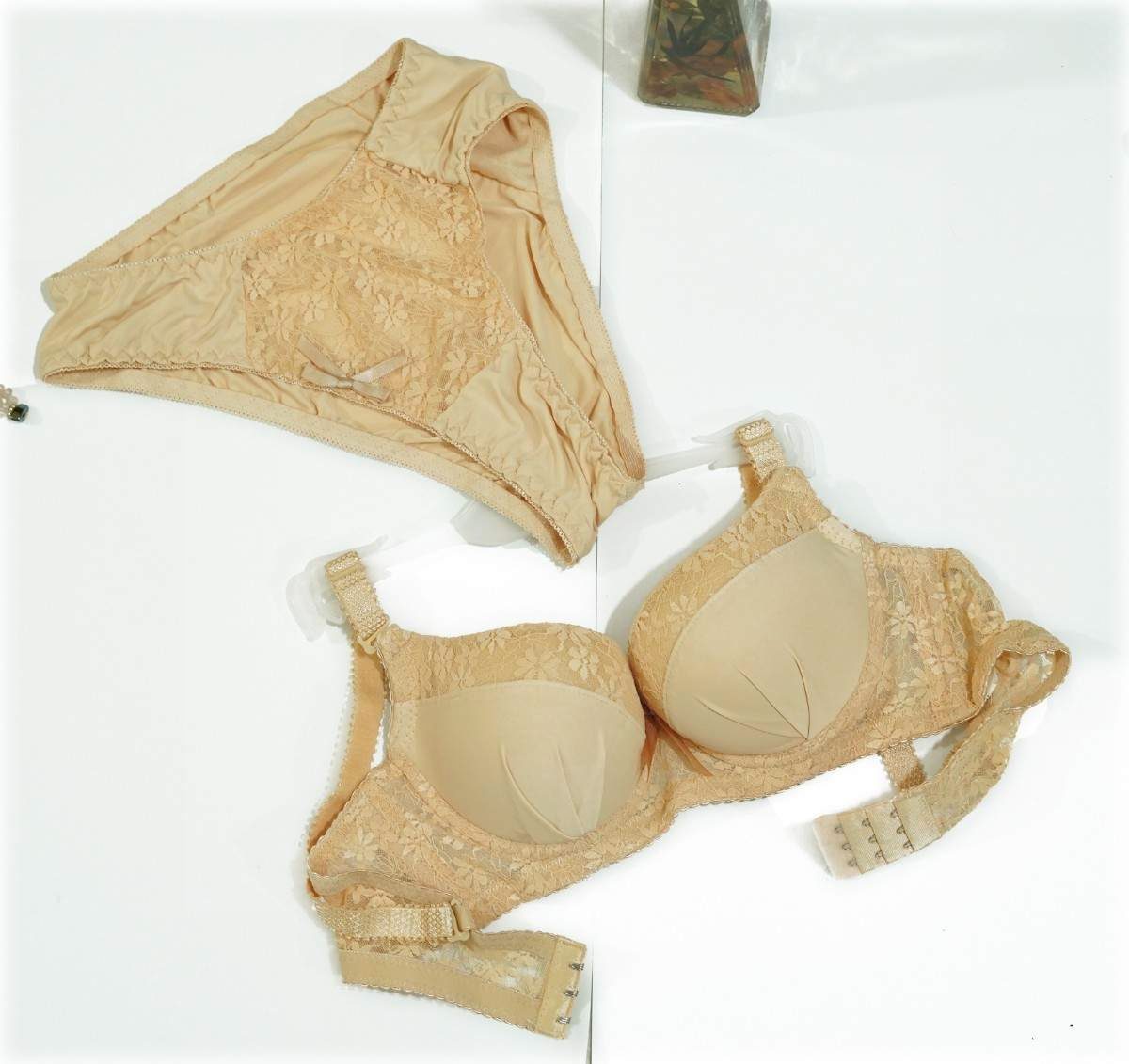 Half Laced Cup Wedding Night Bra – The Feminique